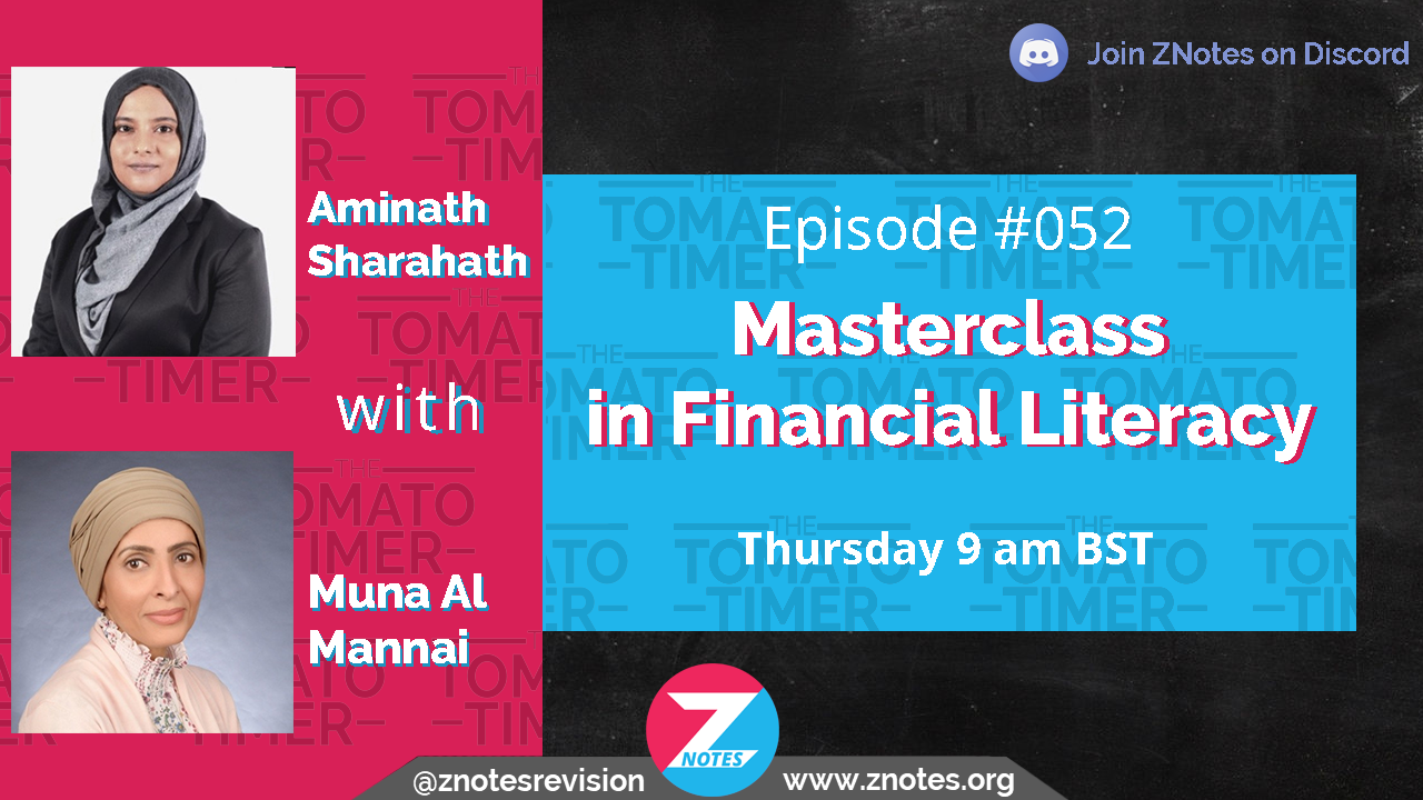 TTT #52: "Masterclass in Financial Literacy" with Dr Muna Almannai ...